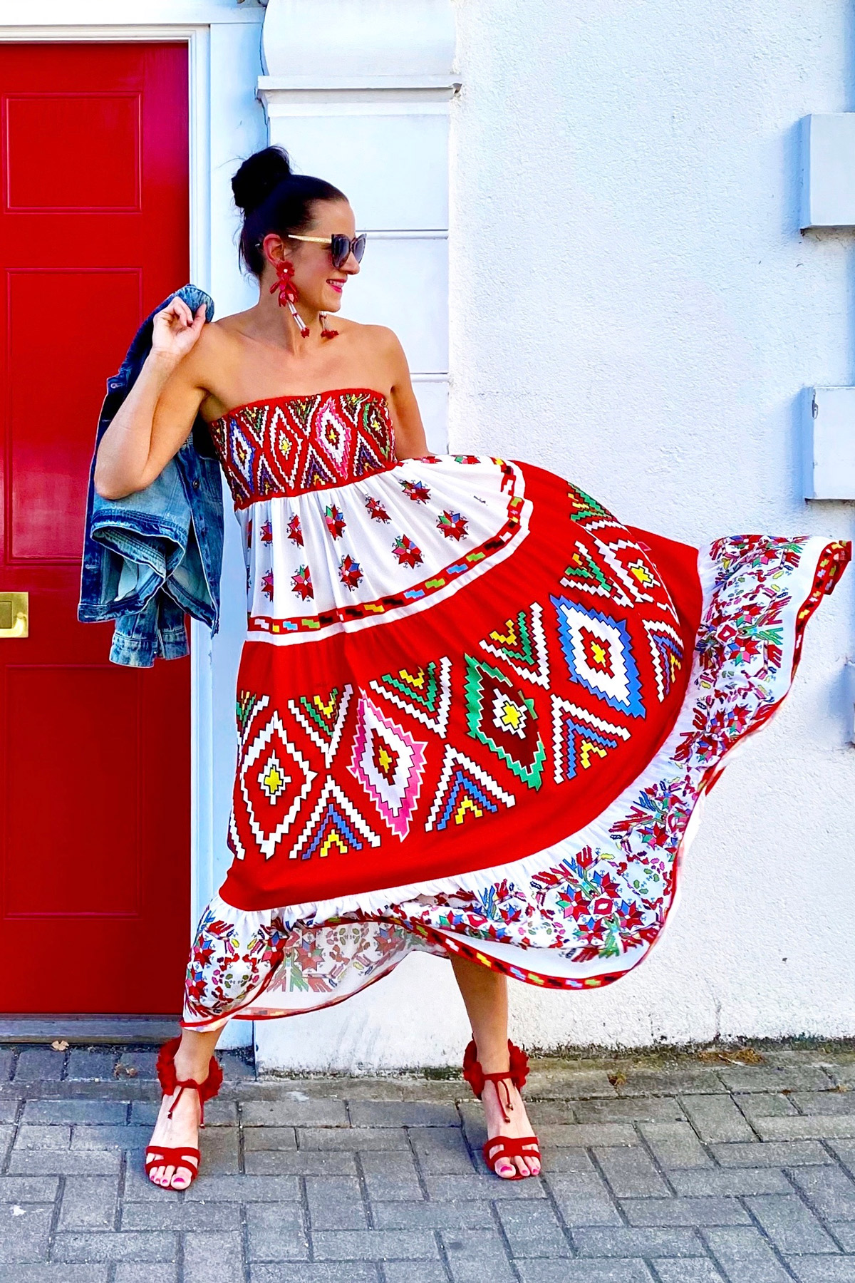 Boho Dress In Exclusive Prints | JOLLIA